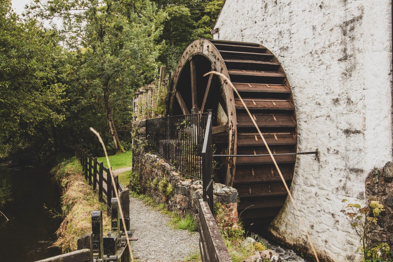 Les dessous du lin irlandais au Wellbrook Beetling Mill - Vio Vadrouille
